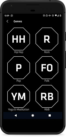 UFC Ultimate Sound app music and media app for MMA fans | Tuned Global