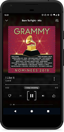 UFC Ultimate Sound app music and media app for MMA fans | Tuned Global